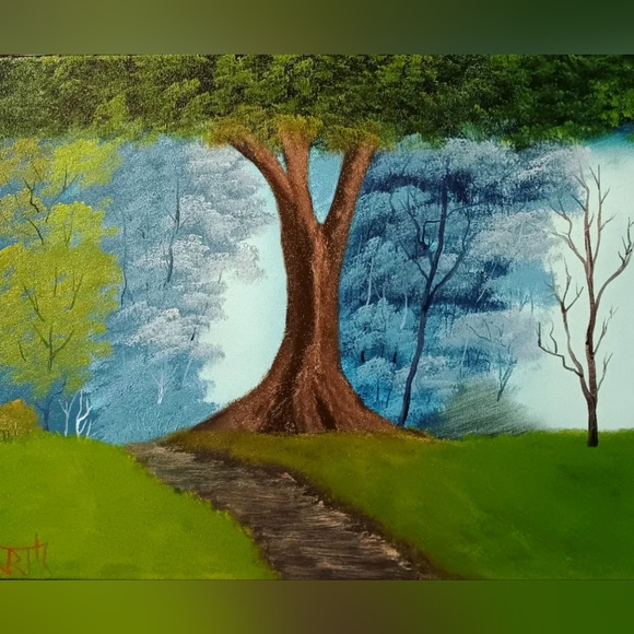Art | The Old Oak Tree Oil Painting | Poshmark